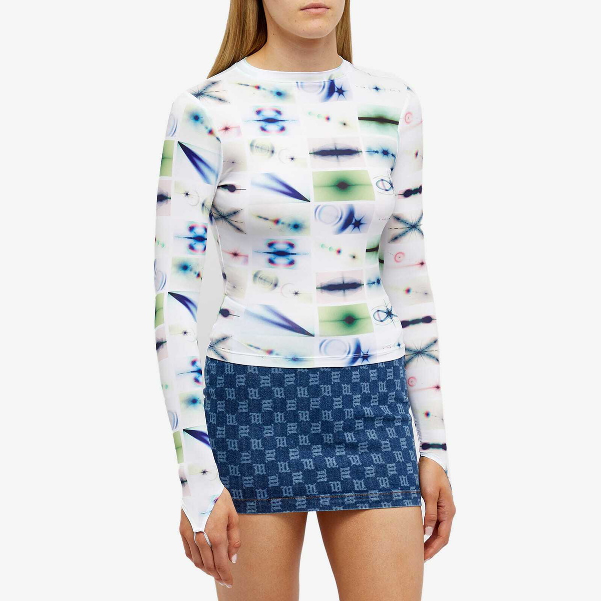 Maisie Wilen Women's Body Shop Top in Lens Flare Light Maisie Wilen