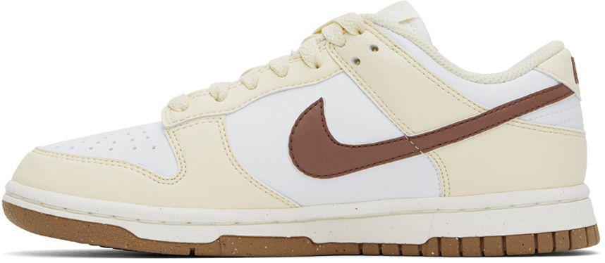 Nike Off-White & Burgundy Dunk Low Next Nature Sneakers Nike