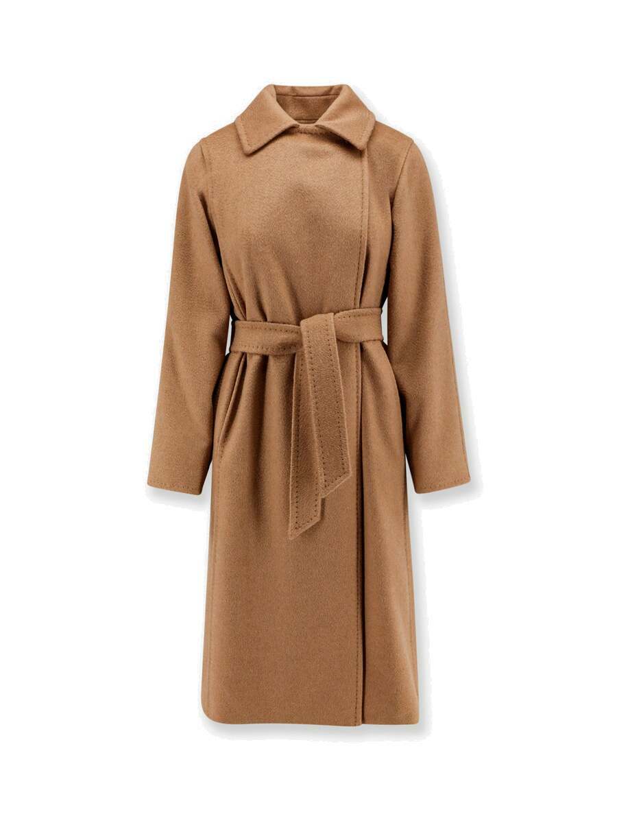 Max Mara Manuela Brown Womens Coat Max Mara