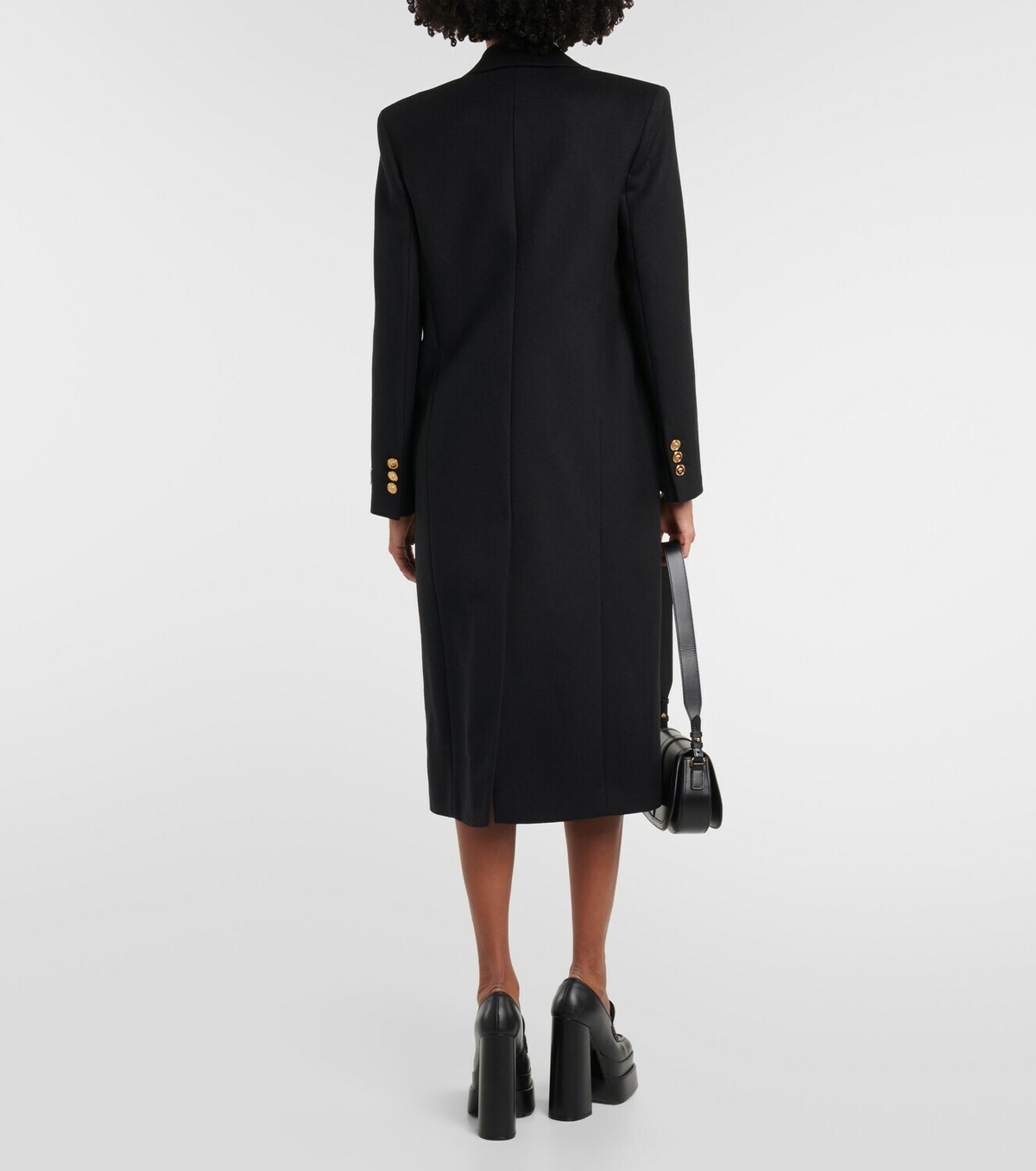 Versace Medusa wool-blend coat Versace