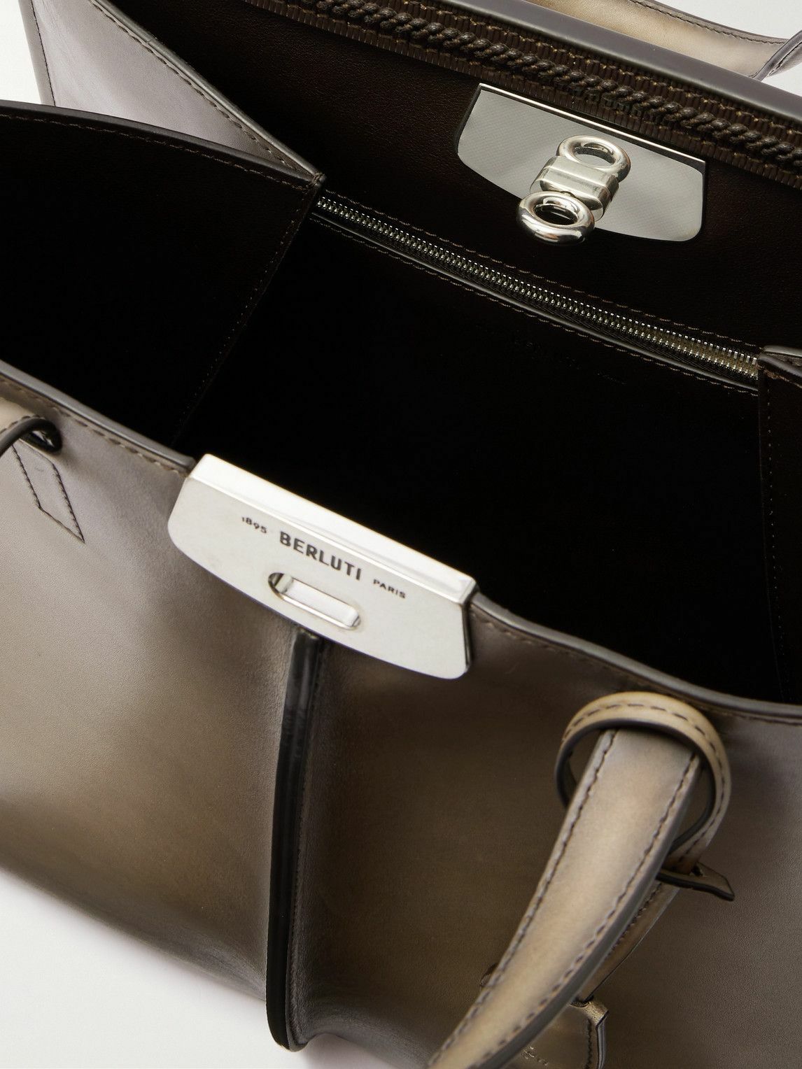 Berluti - Luti 38 Venezia Leather Tote Berluti