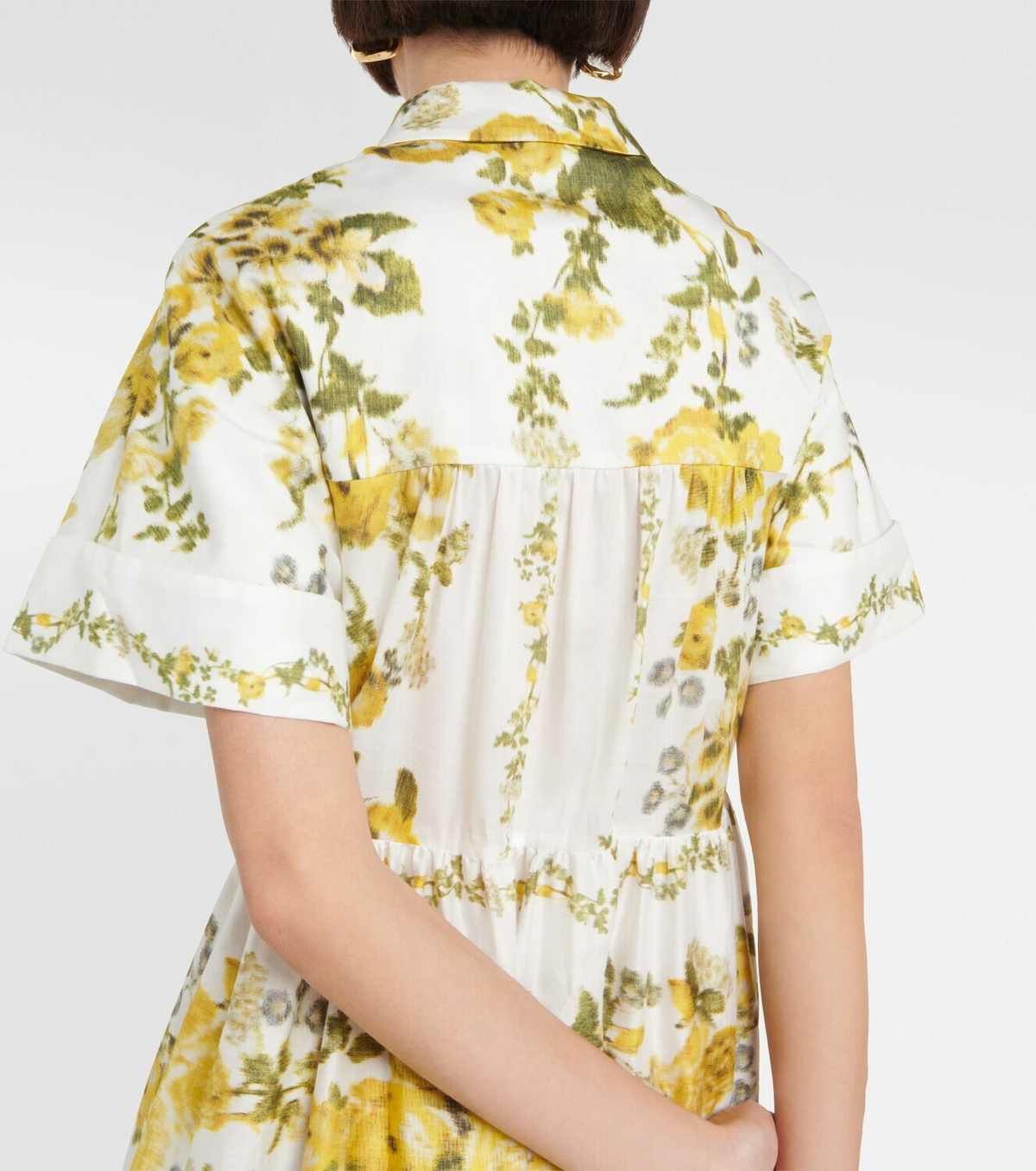 Erdem Helena floral cotton poplin maxi dress Erdem