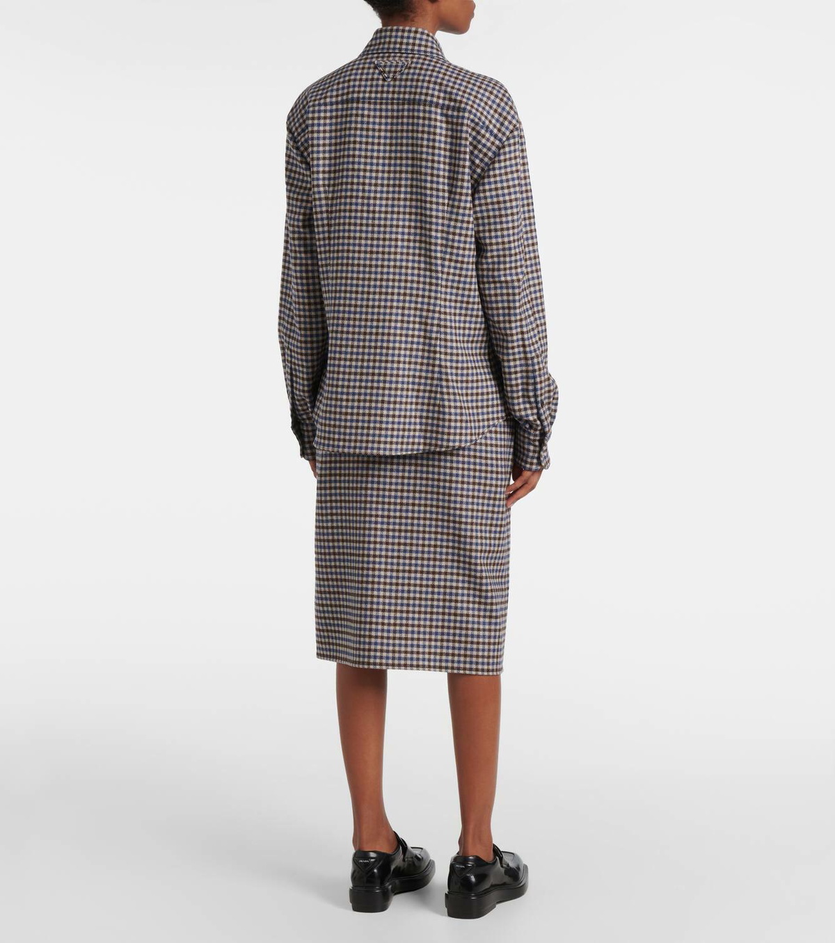 Prada Checked wool shirt Prada