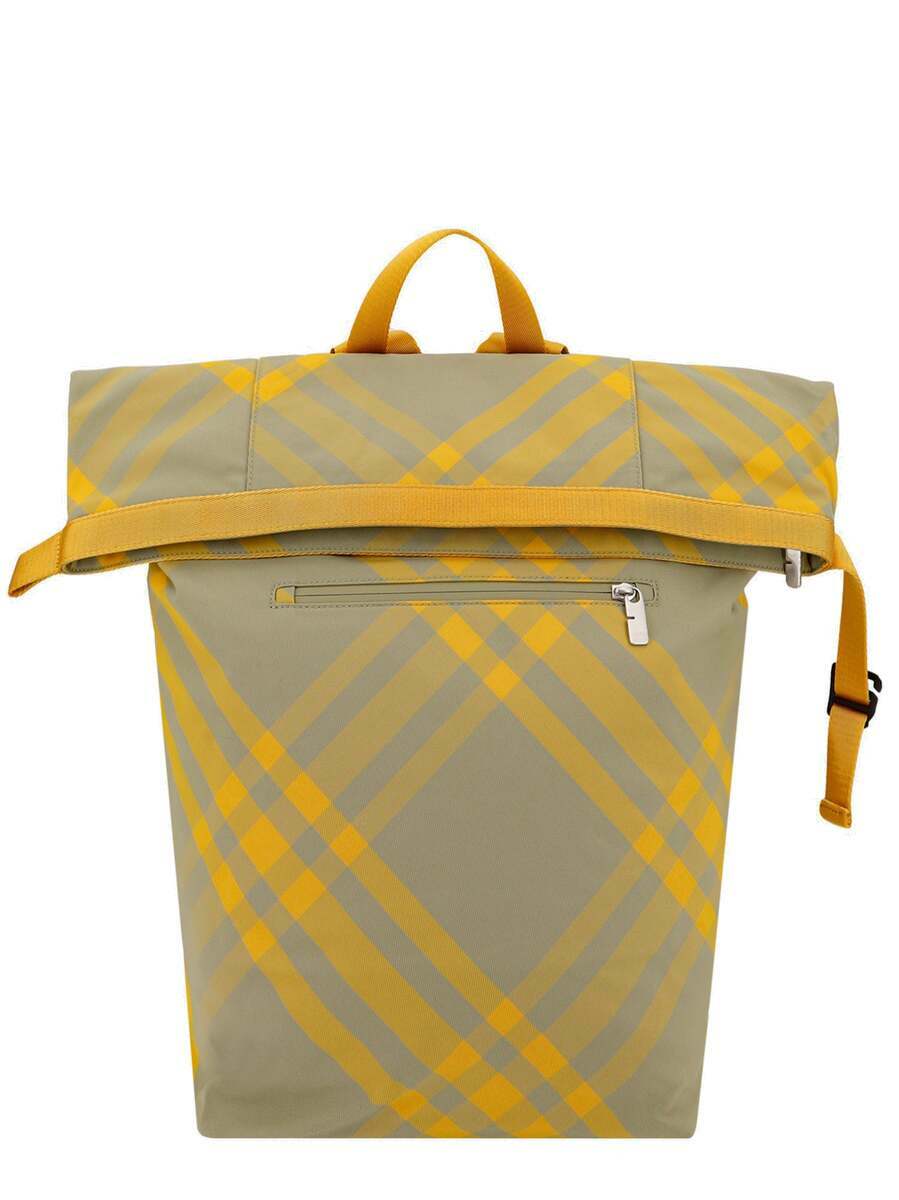 Burberry Backpack Beige Mens Burberry