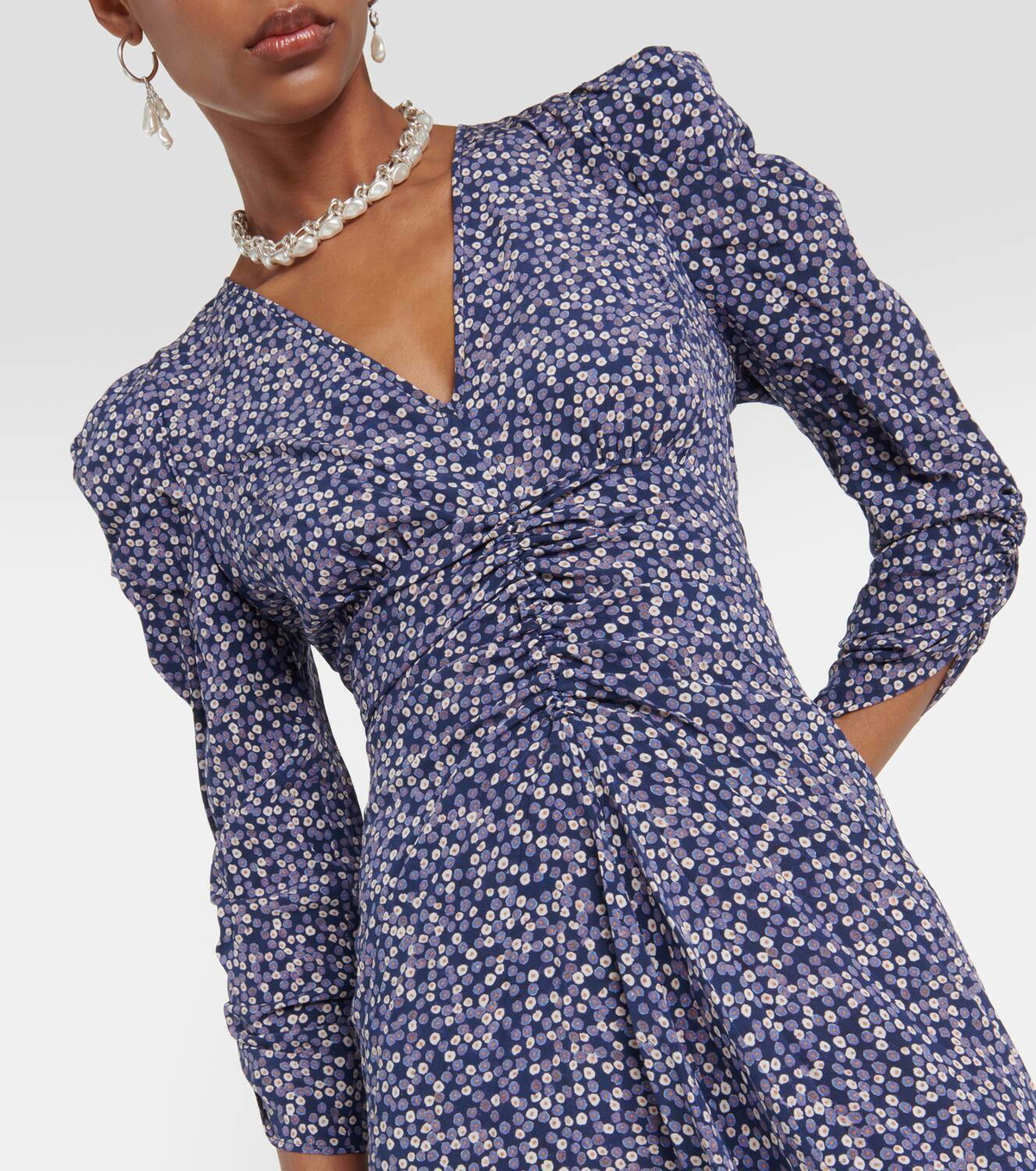 Isabel Marant Albini floral silk-blend midi dress Isabel Marant