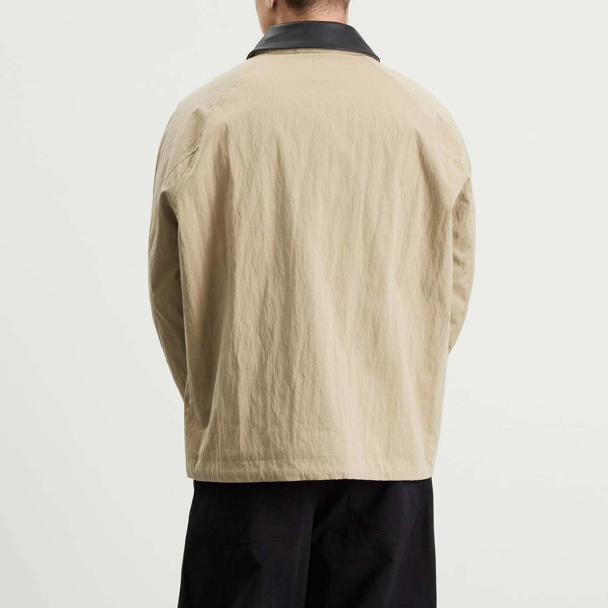 Studio Nicholson Men's Zip Through Jacket in Parcel Studio Nicholson