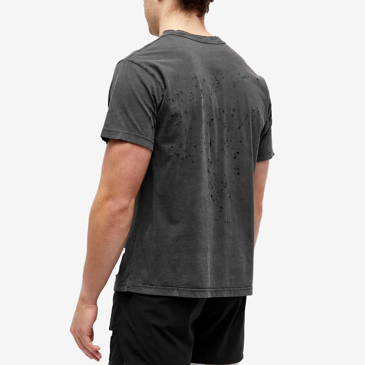 Satisfy Men's MothTech T-Shirt in Aged Black Satisfy