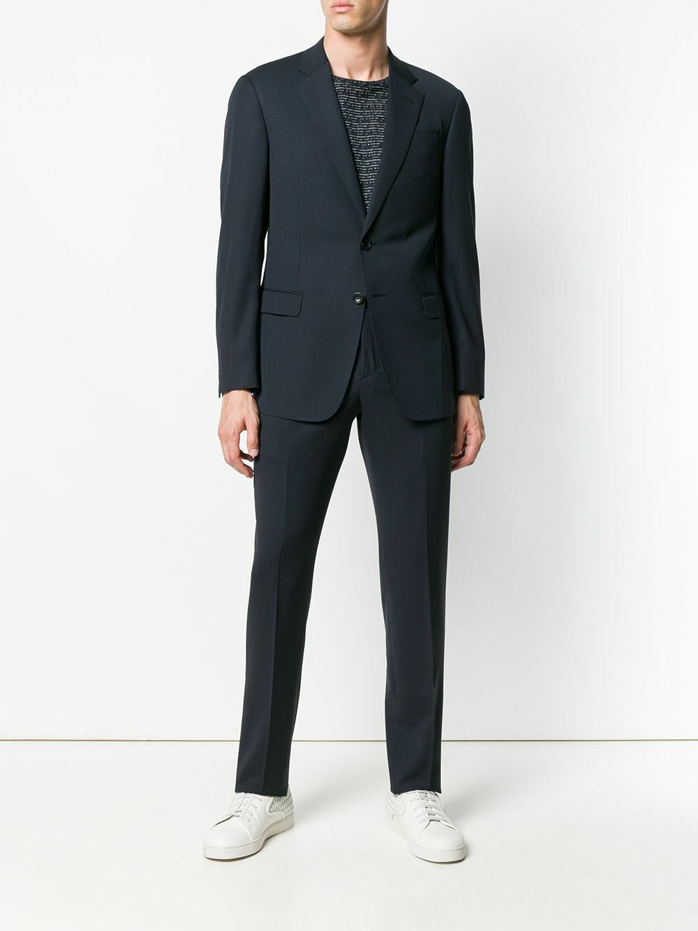 GIORGIO ARMANI - Men's Suit With Logo Giorgio Armani