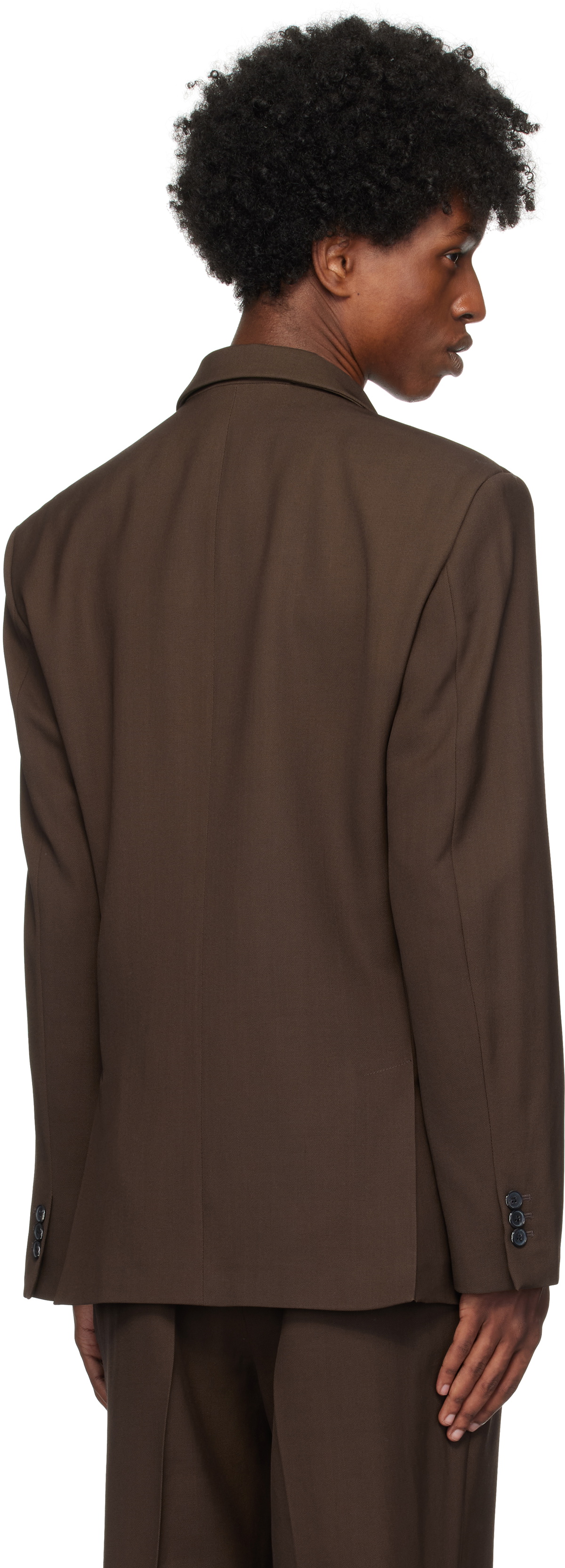 Second/Layer Brown Pico Blazer Second/Layer