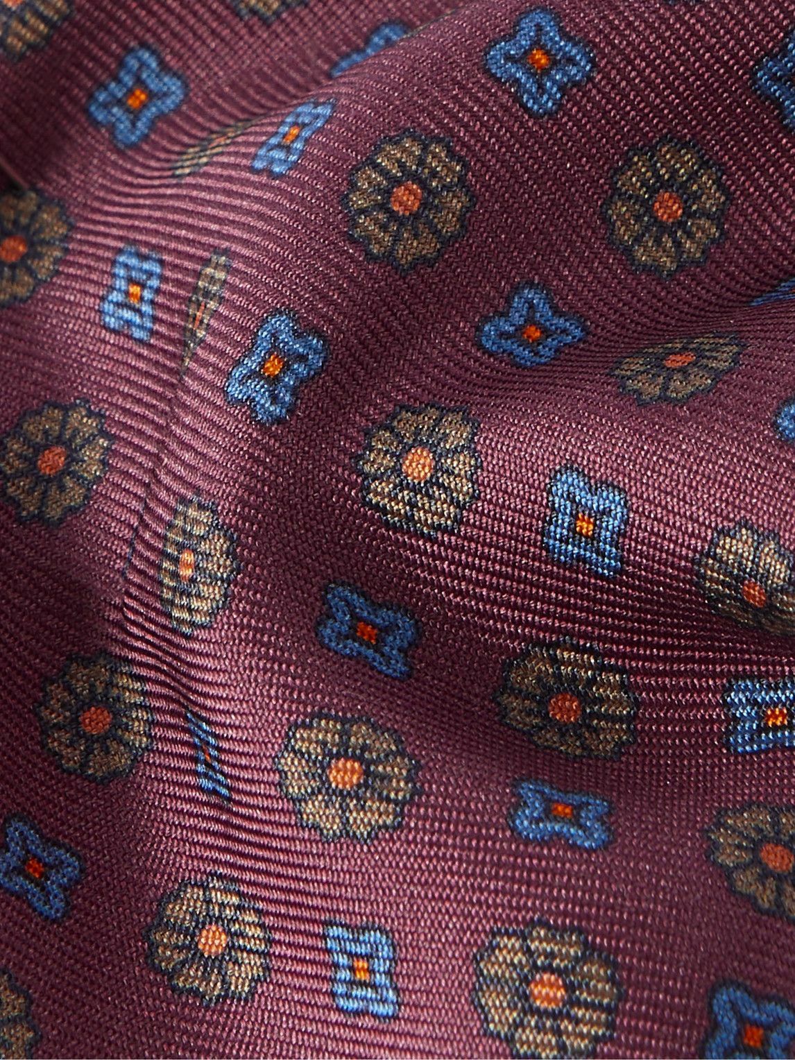 Rubinacci - 9cm Floral-Print Silk-Twill Tie Rubinacci