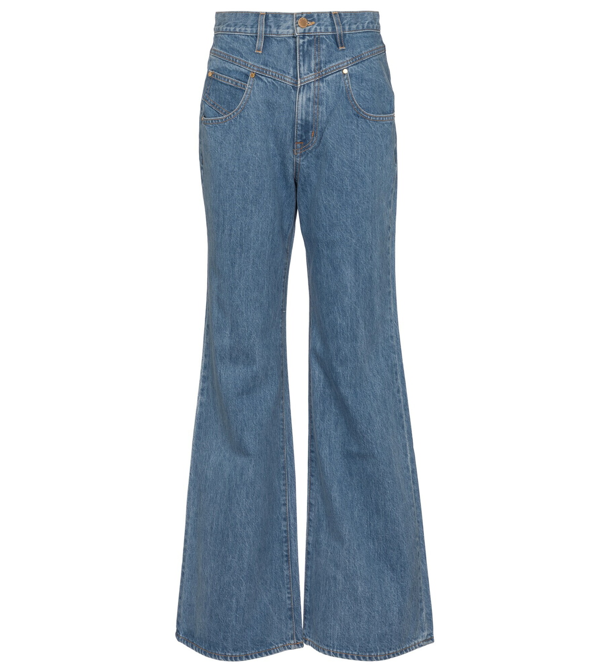 SLVRLAKE - x ELLERY Highway high-rise flared jeans SLVRLAKE
