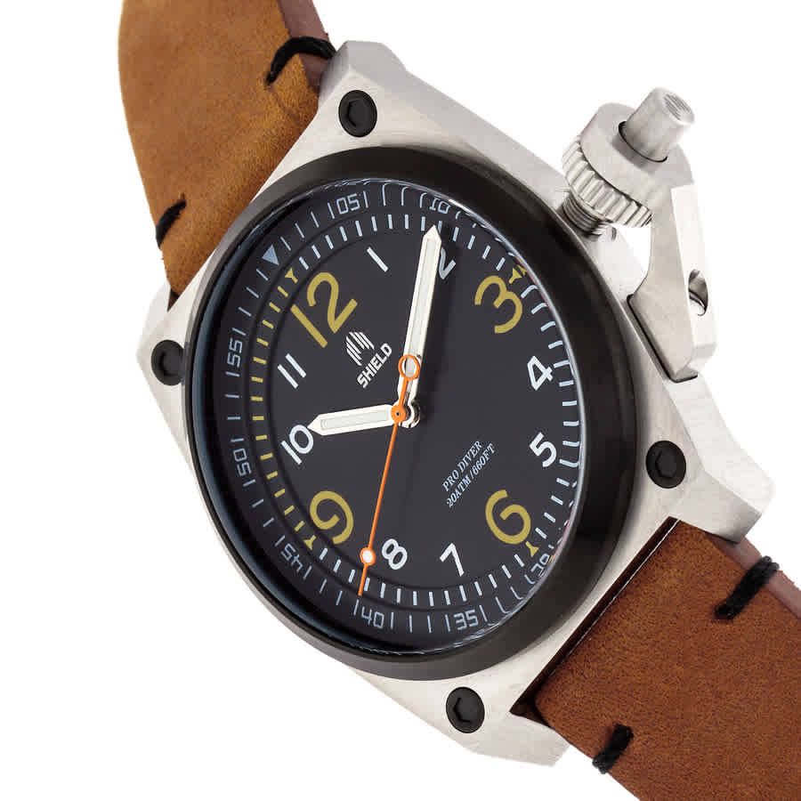 Shield Pascal Black Dial Mens Watch SLDSH102-7 Shield