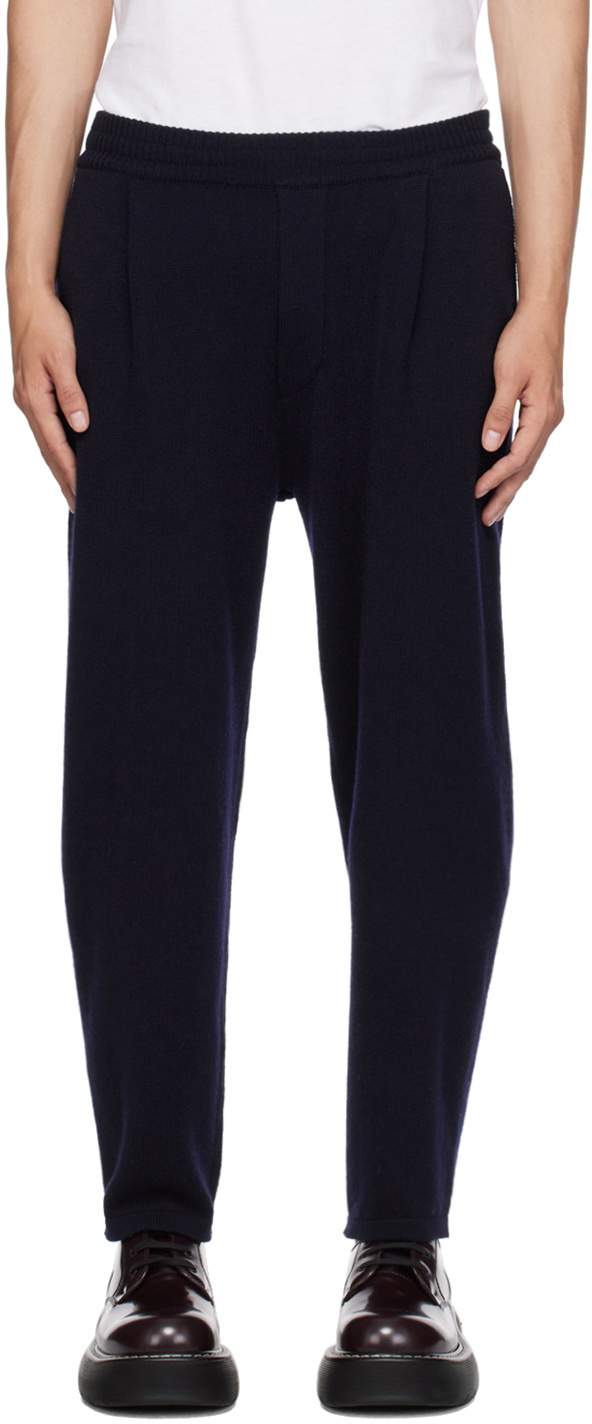 LISA YANG Navy Casper Trousers Lisa Yang