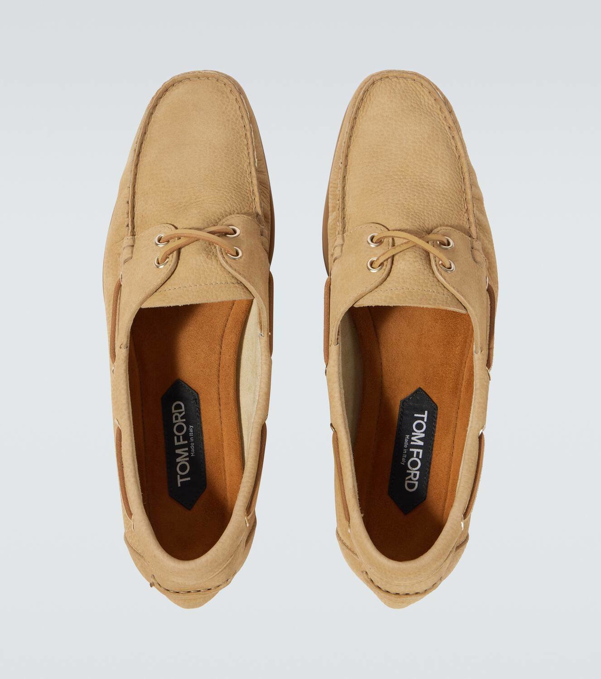 Tom Ford Robin leather boat shoes TOM FORD