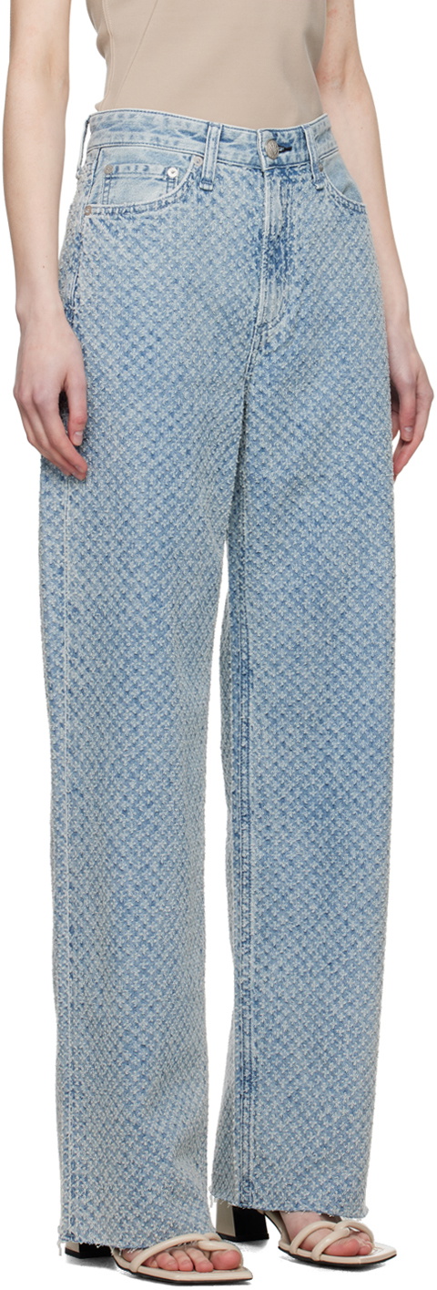 rag & bone Blue Logan Jeans Rag and Bone