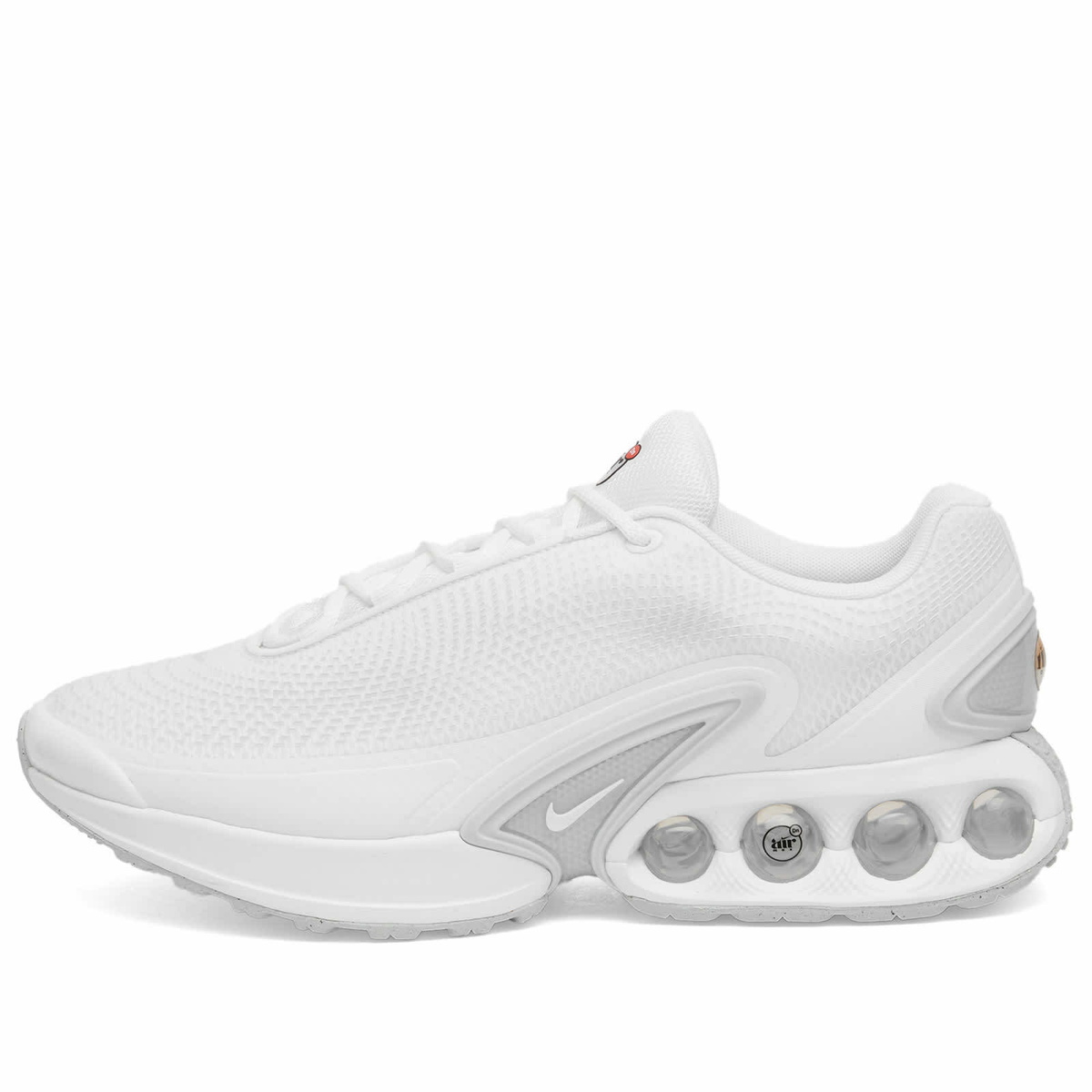 Nike Men's Air Max Dn Sneaker in White/Silver Nike