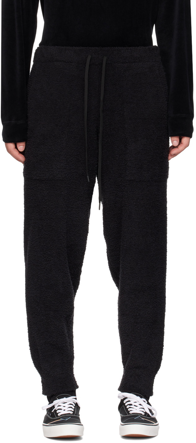 mastermind WORLD Black Jacquard Lounge Pants MASTERMIND WORLD