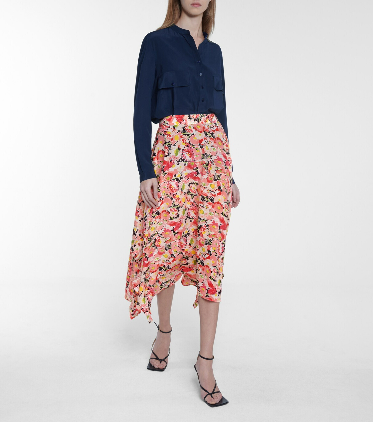 Stella McCartney - Estelle silk crêpe de chine blouse Stella McCartney