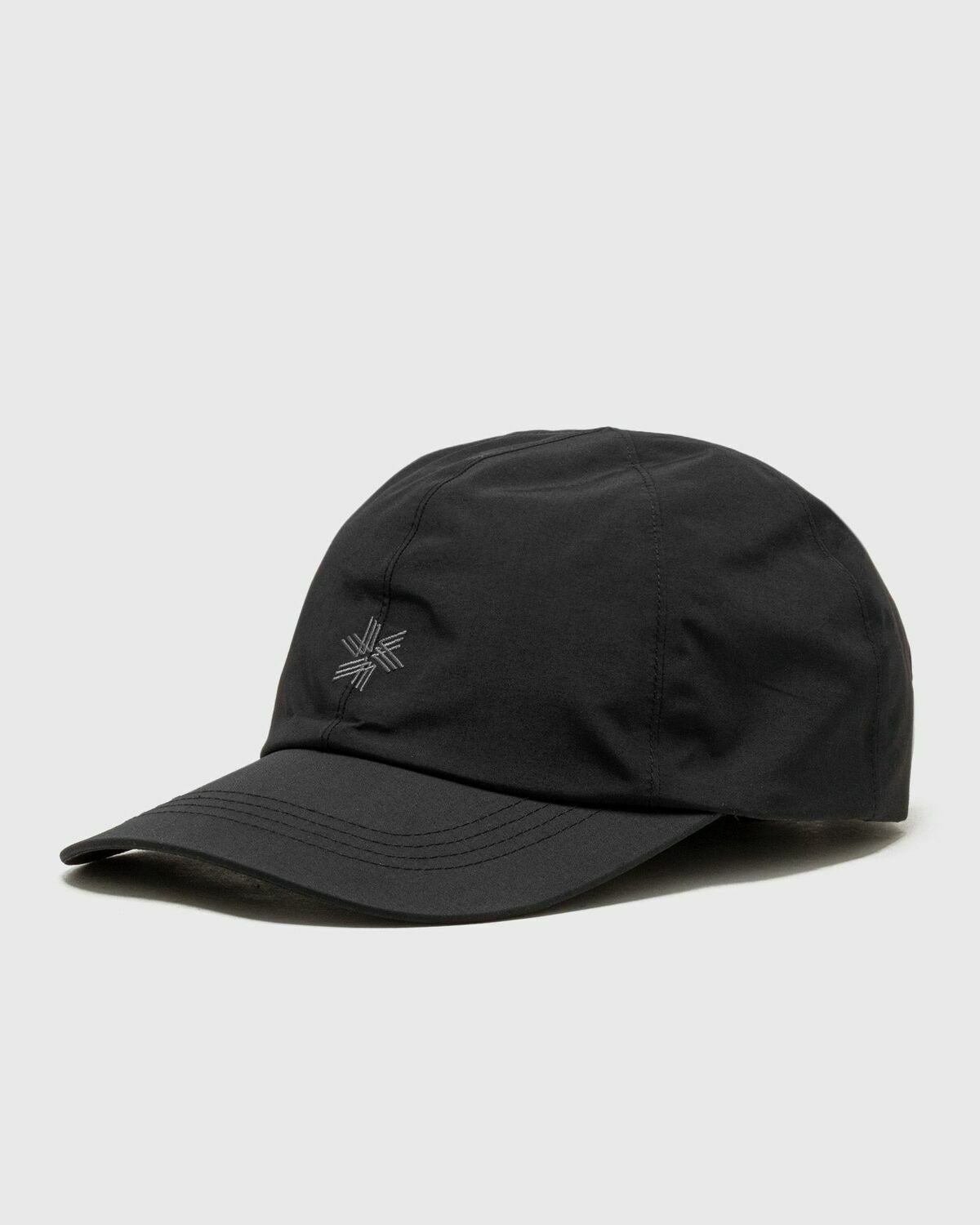 Goldwin Gore Tex 2 L Cap Black Caps Goldwin