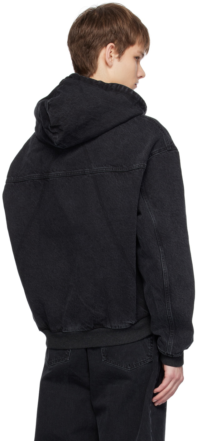 Axel Arigato Black Venice Denim Bomber Jacket Axel Arigato