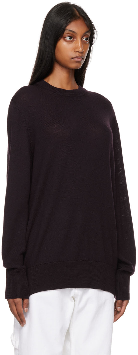 Studio Nicholson Purple Athena Sweater Studio Nicholson