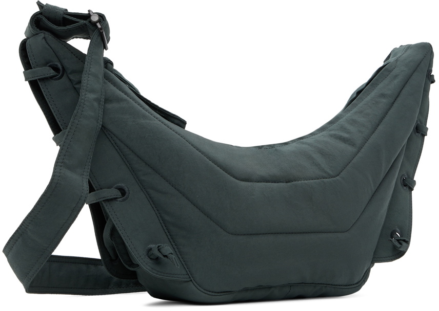 LEMAIRE Gray Small Soft Game Bag Lemaire