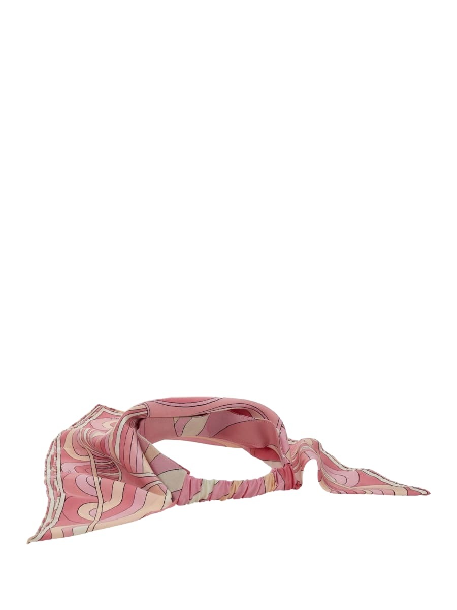 Pucci Visor With Scarf Emilio Pucci