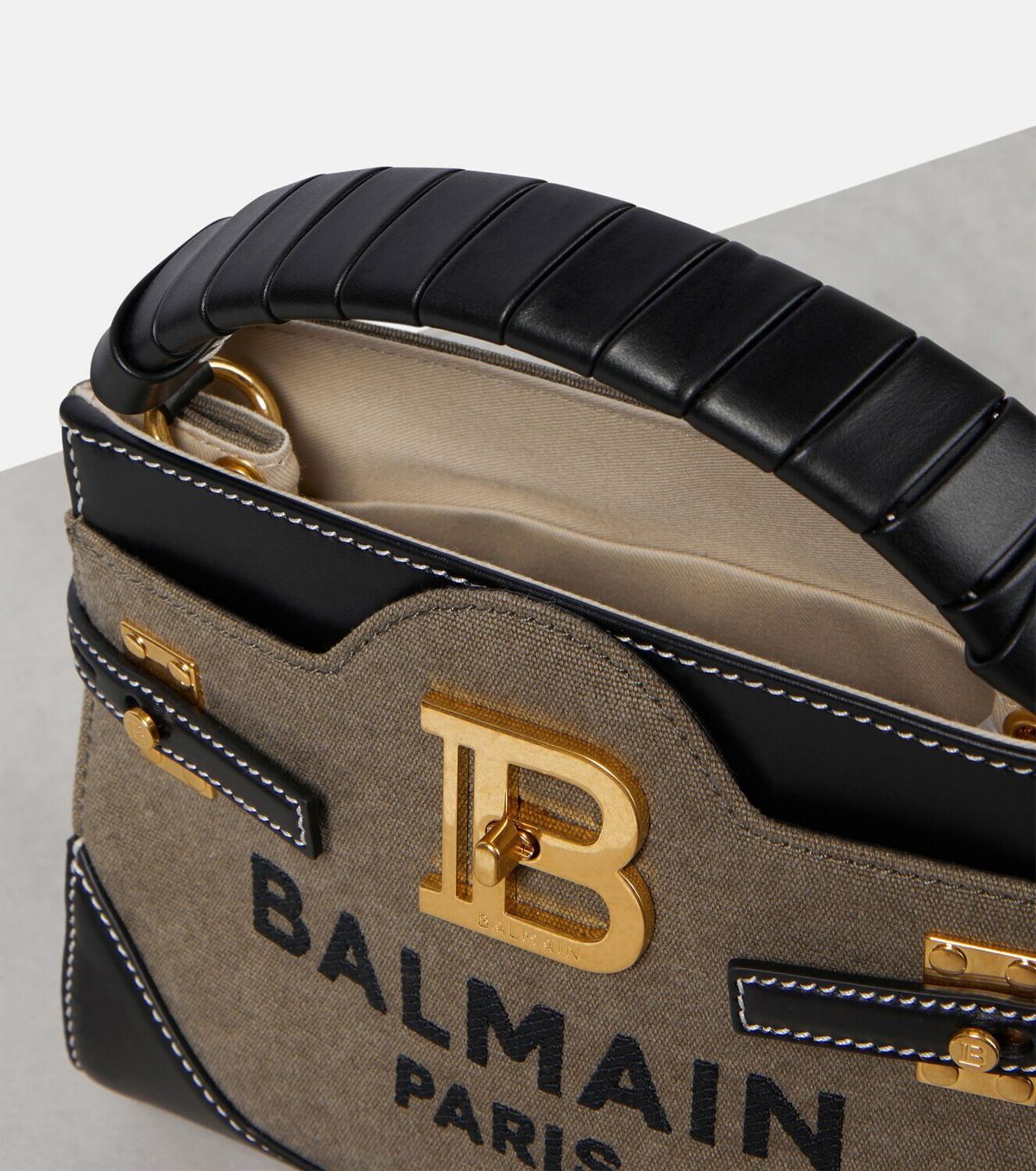 Balmain B-Buzz 22 canvas tote bag Balmain