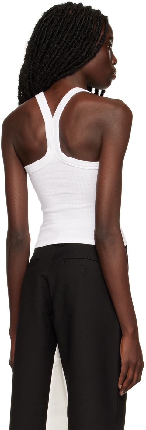 Fax Copy Express SSENSE Exclusive White Tank Top Fax Copy Express