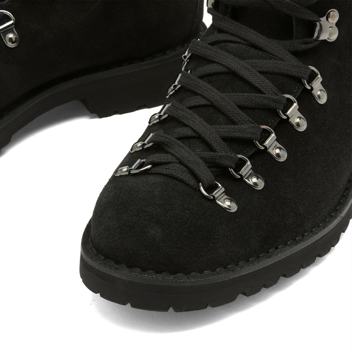 Fracap Men's M128 Commando Sole Scarponcino Boot in Black Suede Fracap