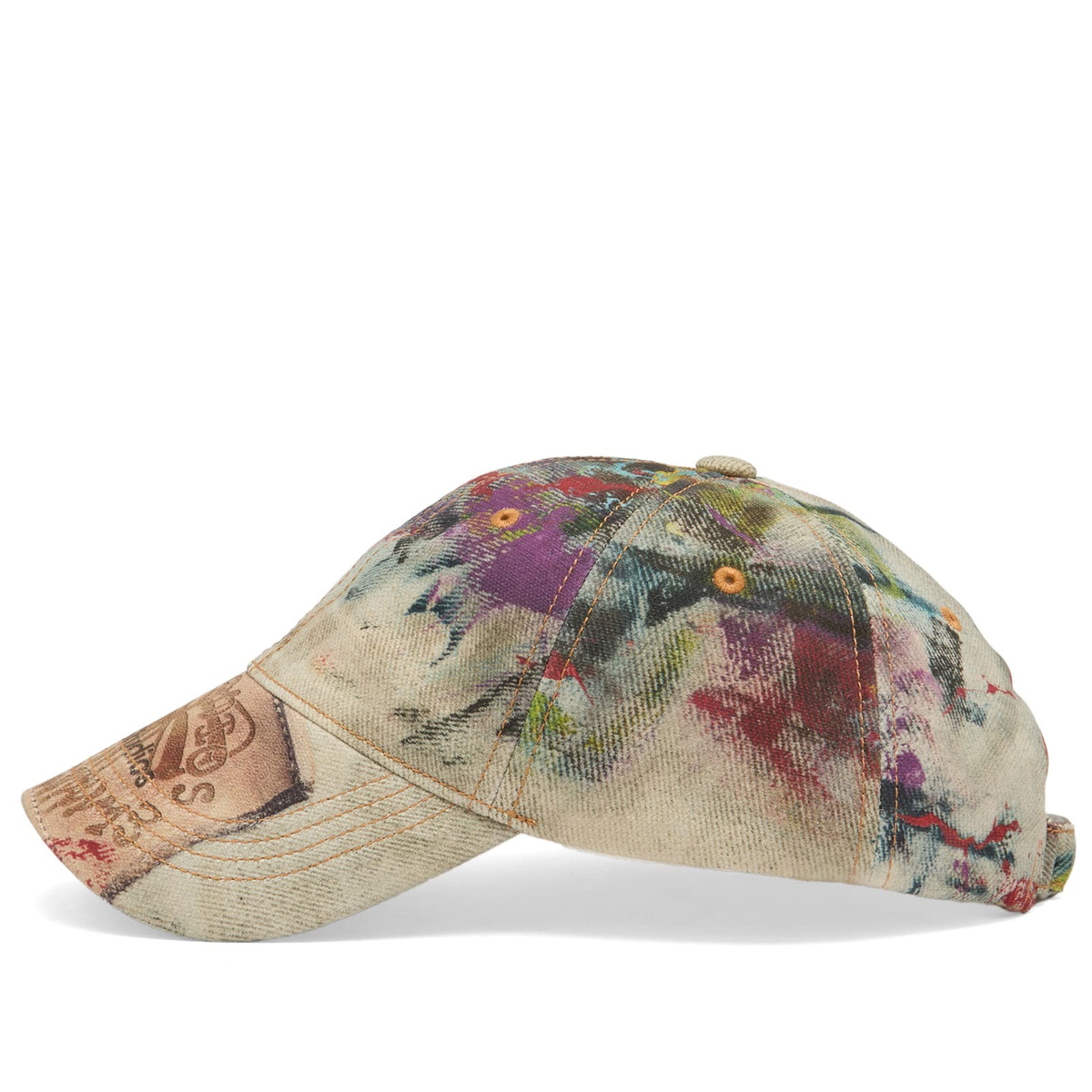 Acne Studios Men's Cuddy Painter Cap in Multi Acne Studios