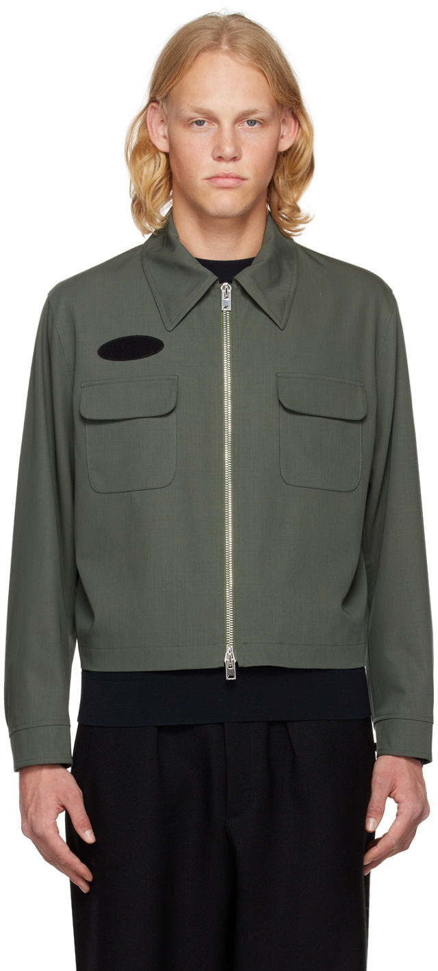 Second/Layer Khaki Decatito Jacket Second/Layer