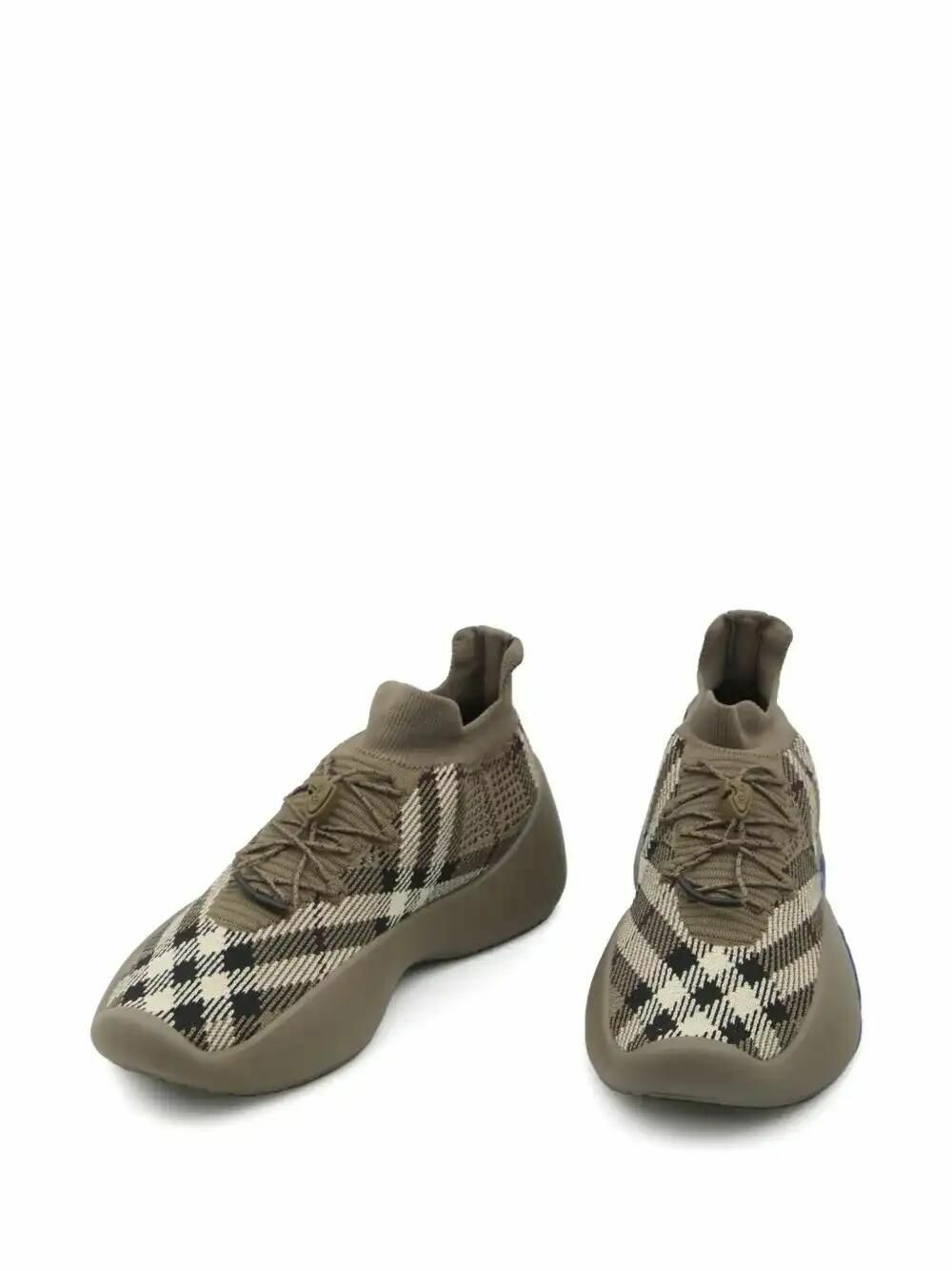Burberry Brown Neptune Sneakers Burberry