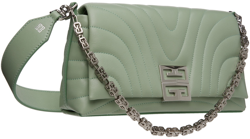 Givenchy Green Small 4G Soft Bag Givenchy