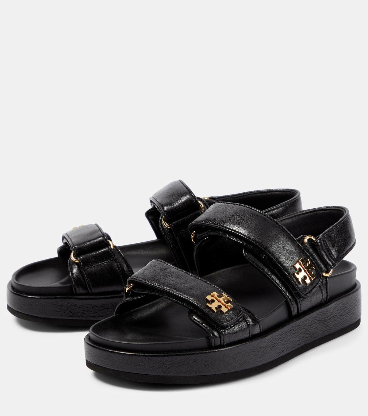 Tory Burch Kira leather platform sandals Tory Burch