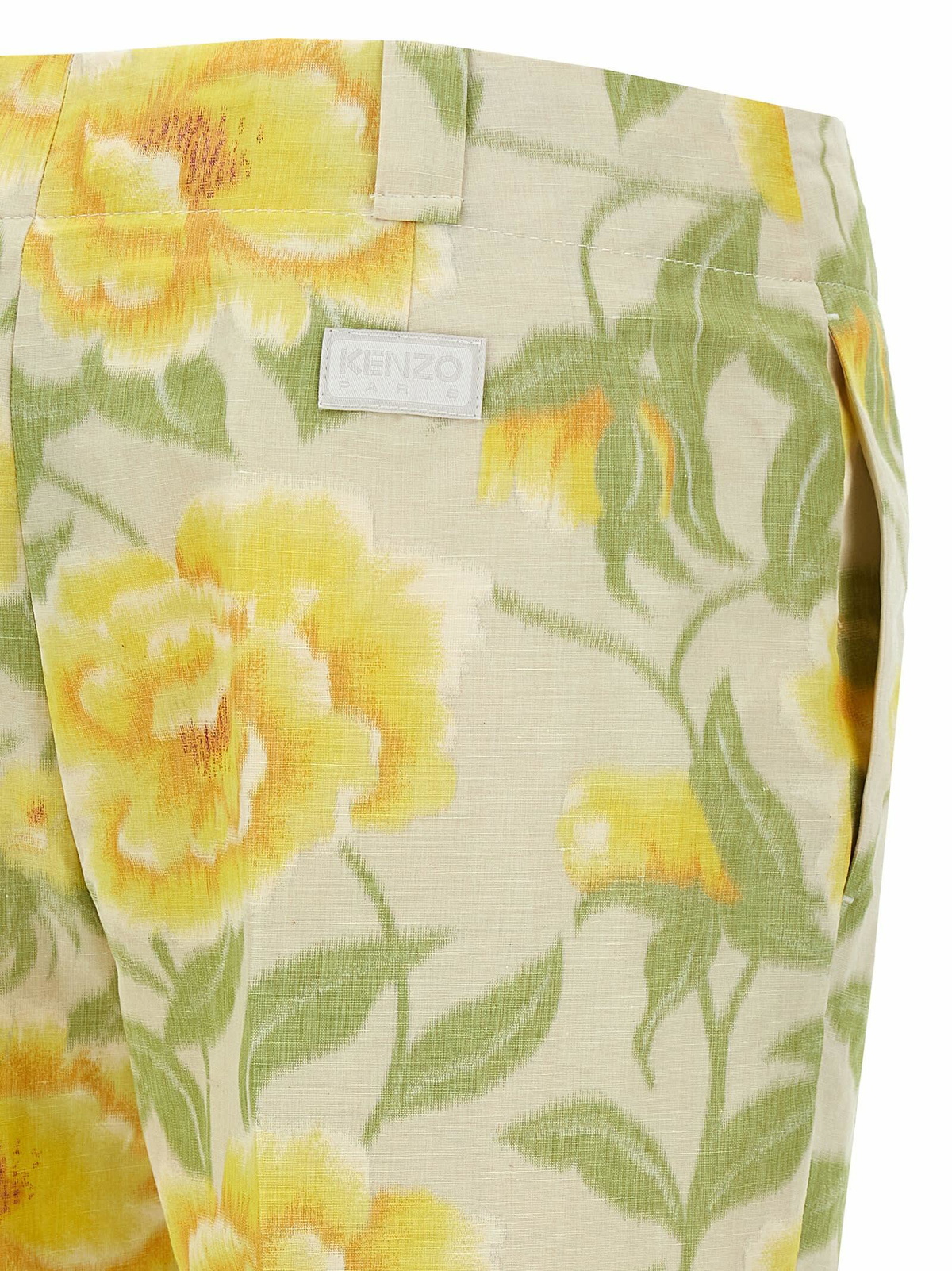 kenzo Peonies Pants Kenzo