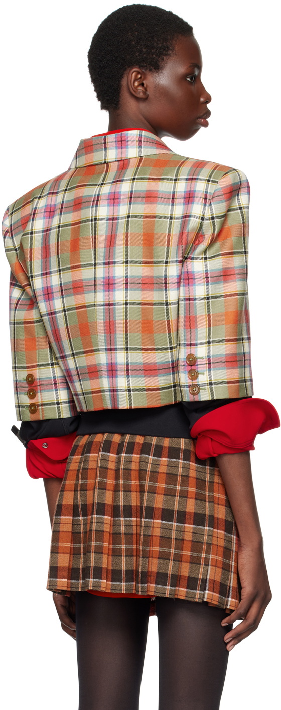 Vivienne Westwood Multicolor Cut Off Blazer Vivienne Westwood