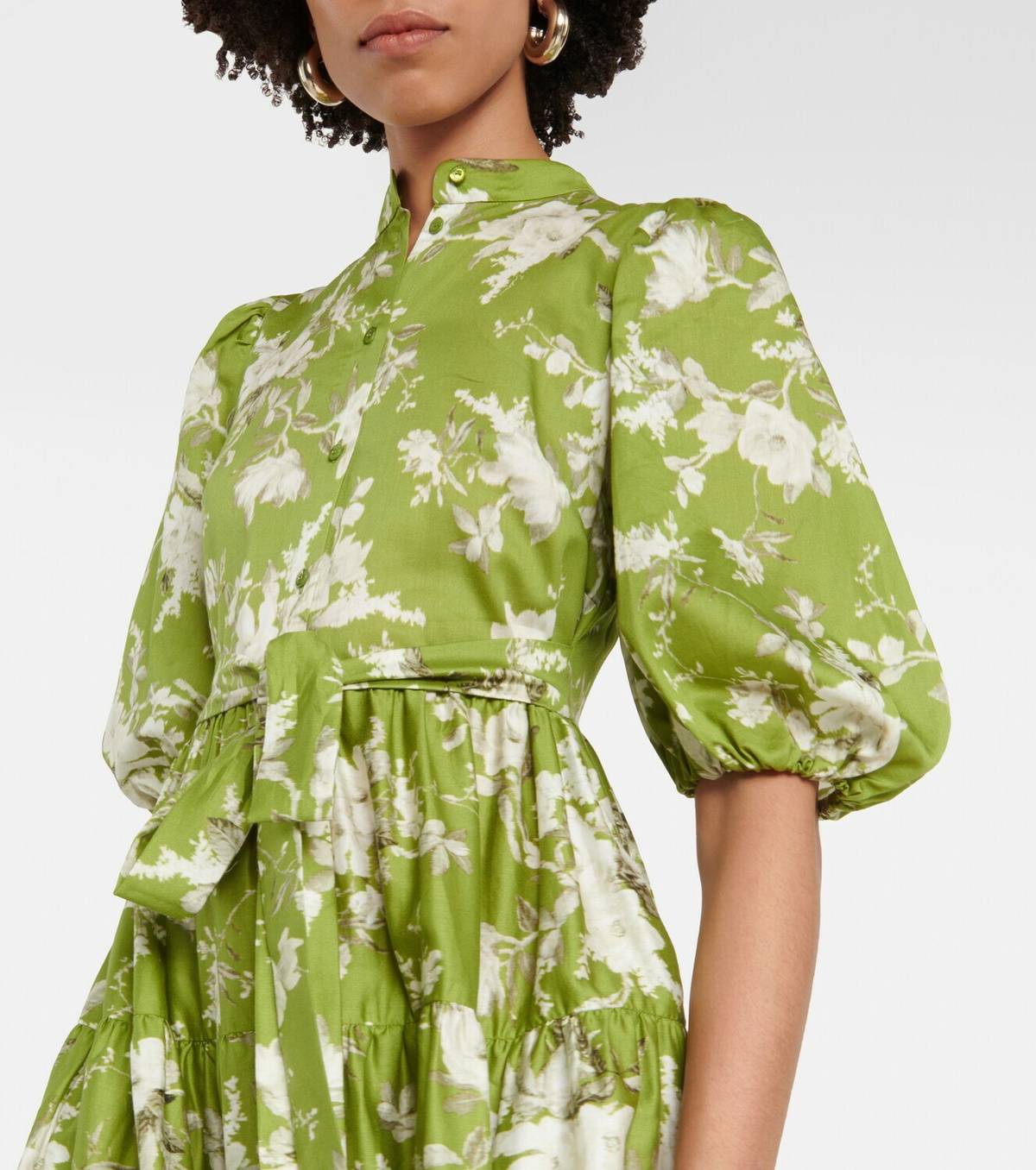 Erdem Dalia printed cotton poplin maxi dress Erdem