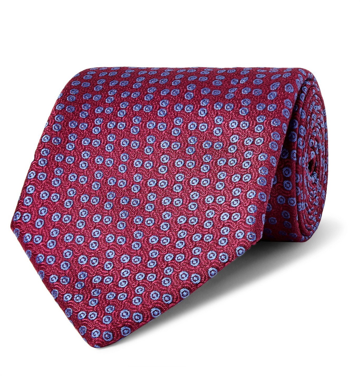 Charvet Eye Jacquard Silk Tie