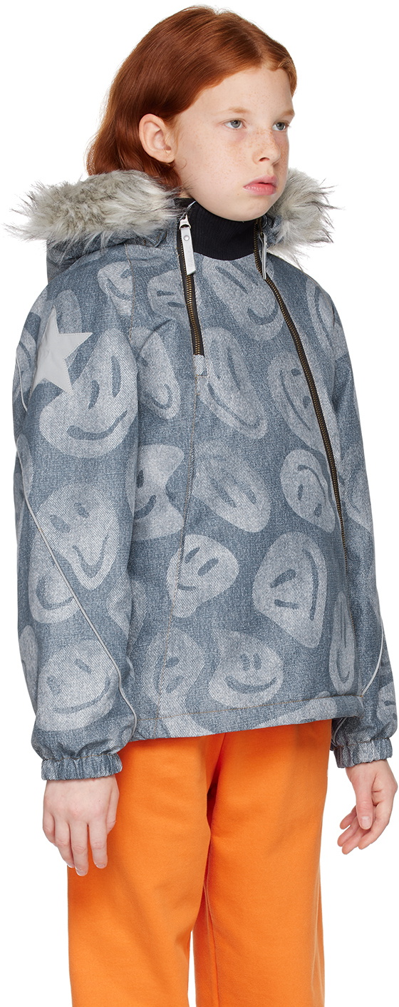 Molo Kids Blue Hopla Jacket Molo