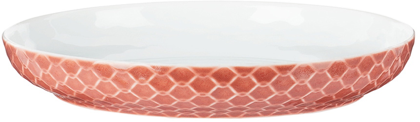 Sargadelos Red Large Rede Plate