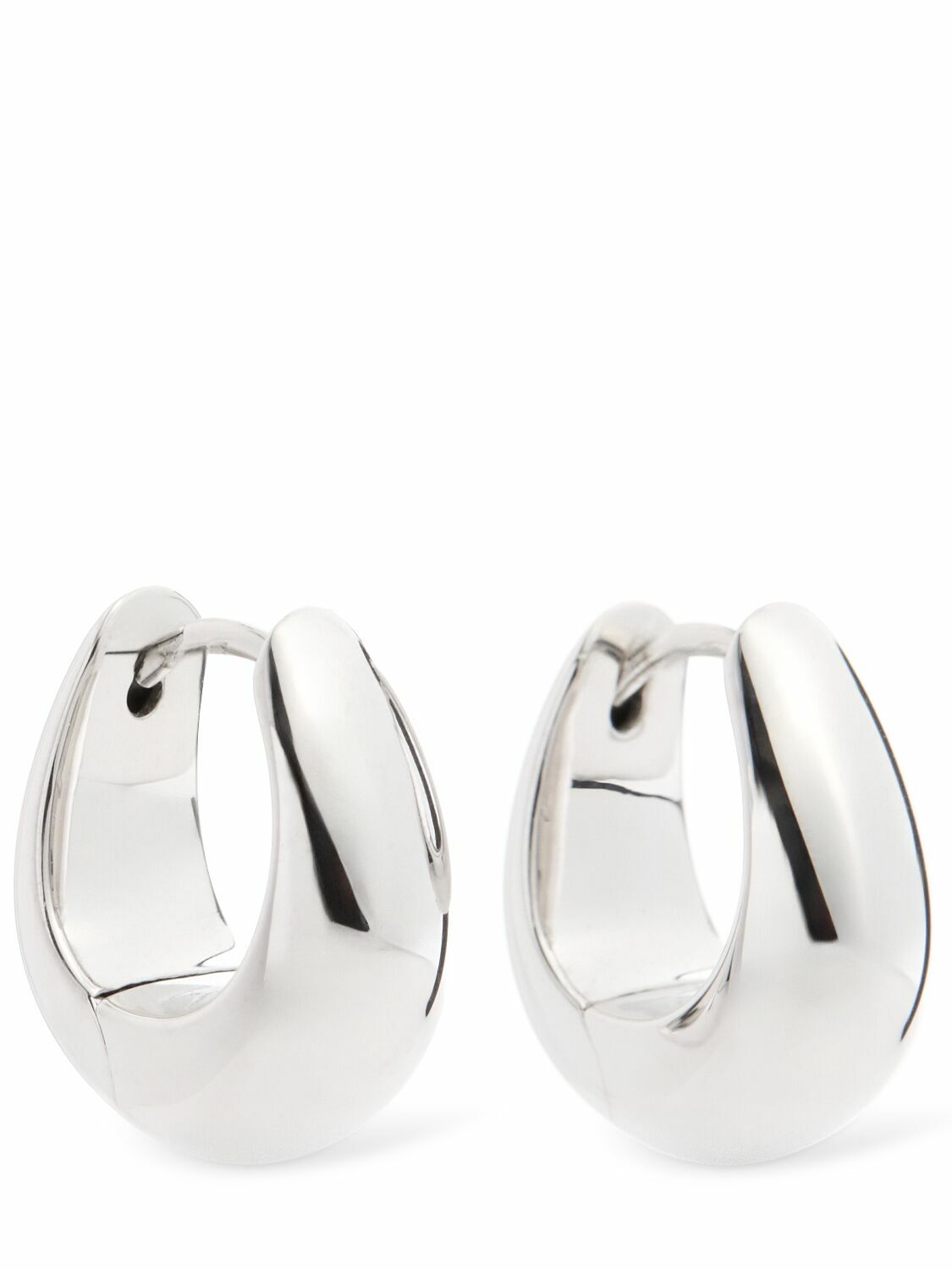 TOM WOOD Ice Large Hoop Earrings Tom Wood