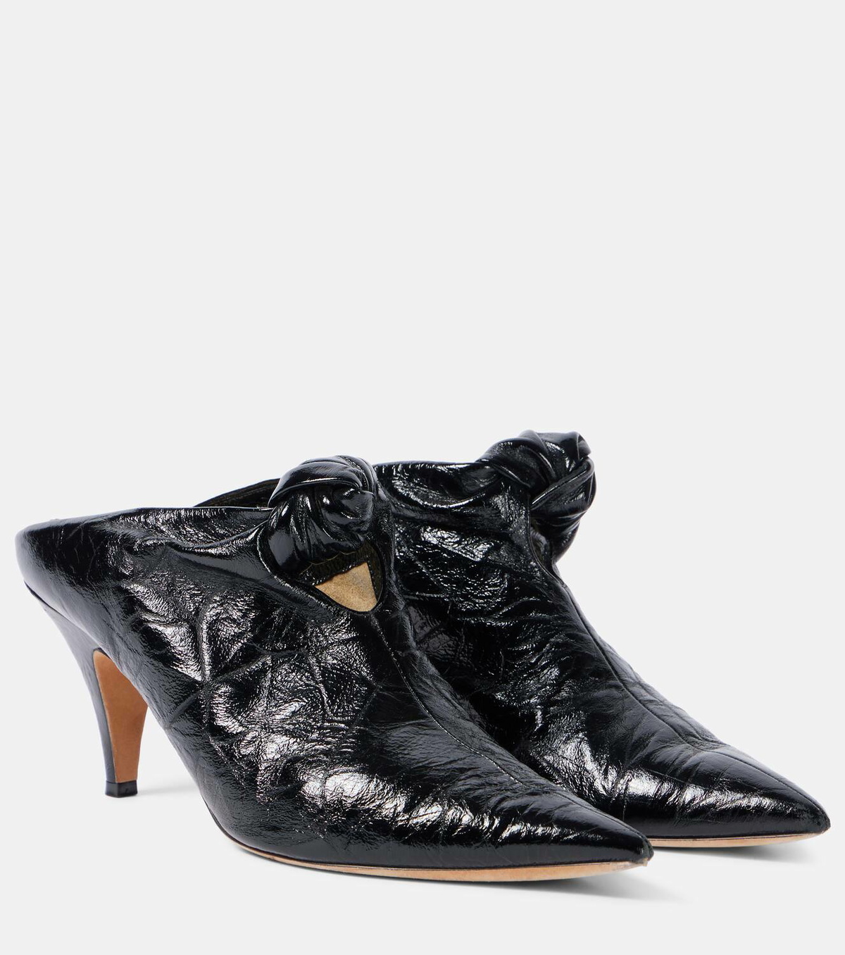 Khaite Rowan leather mules Khaite