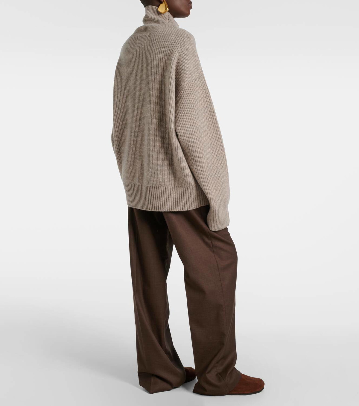 Extreme Cashmere N°317 Nisse cashmere turtleneck sweater extreme cashmere