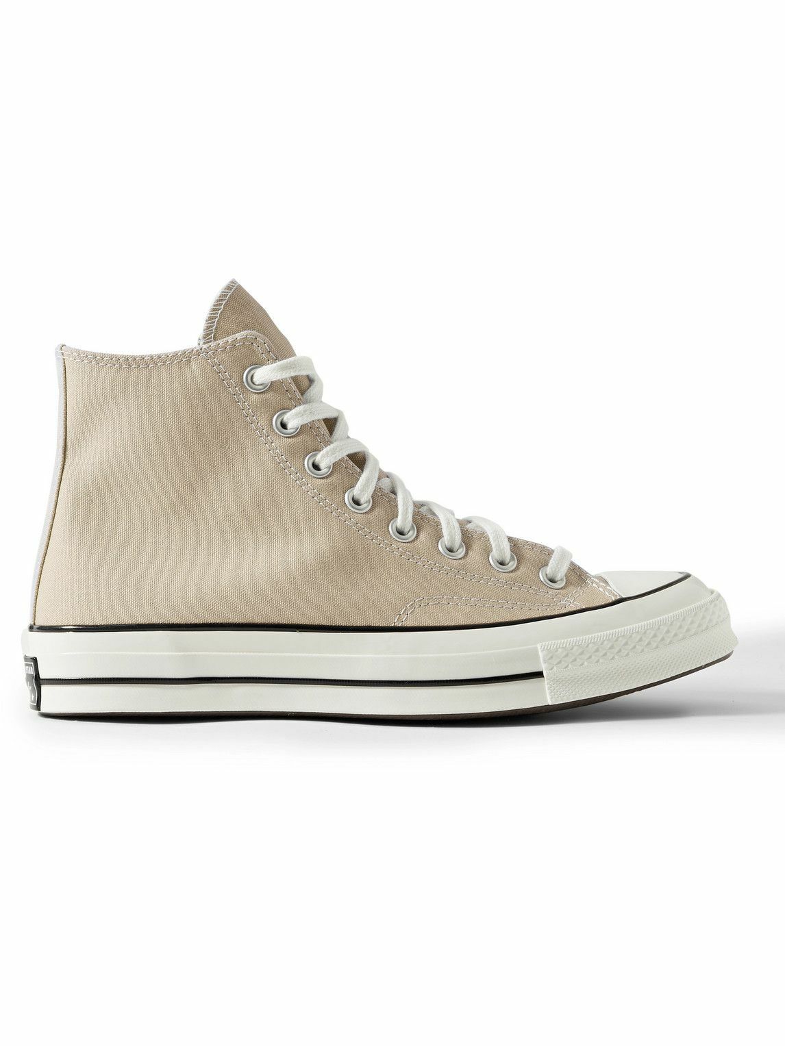 Converse - Chuck 70 Canvas High-Top Sneakers - Neutrals Converse