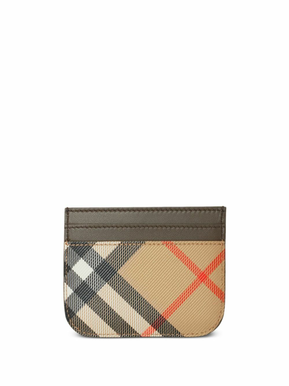 BURBERRY - Check Card Case Burberry