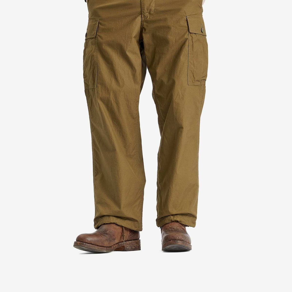 Visvim Men's Wabanaki Folk Boots in Dark Brown Visvim