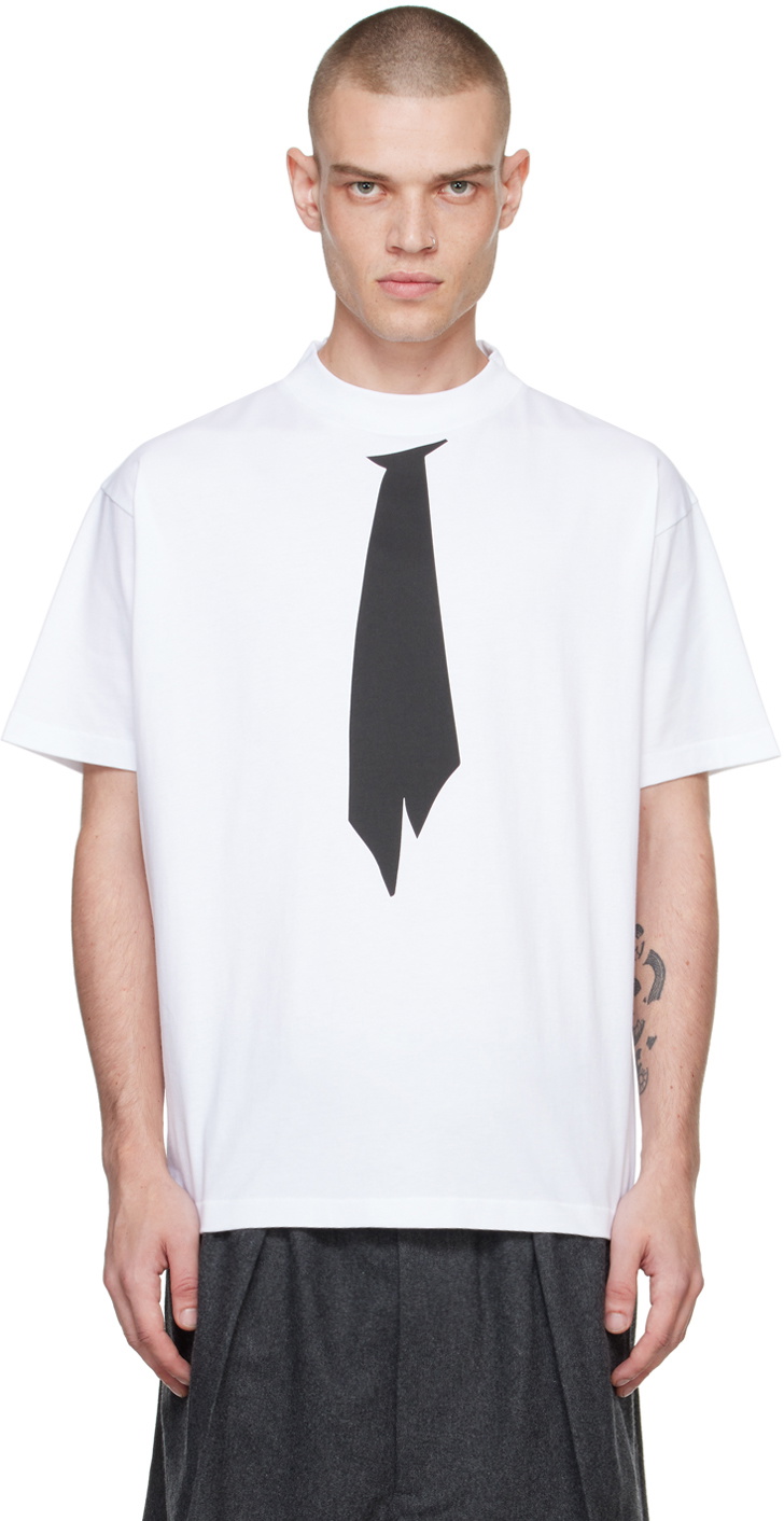 Random Identities White Tie T-shirt Random Identities