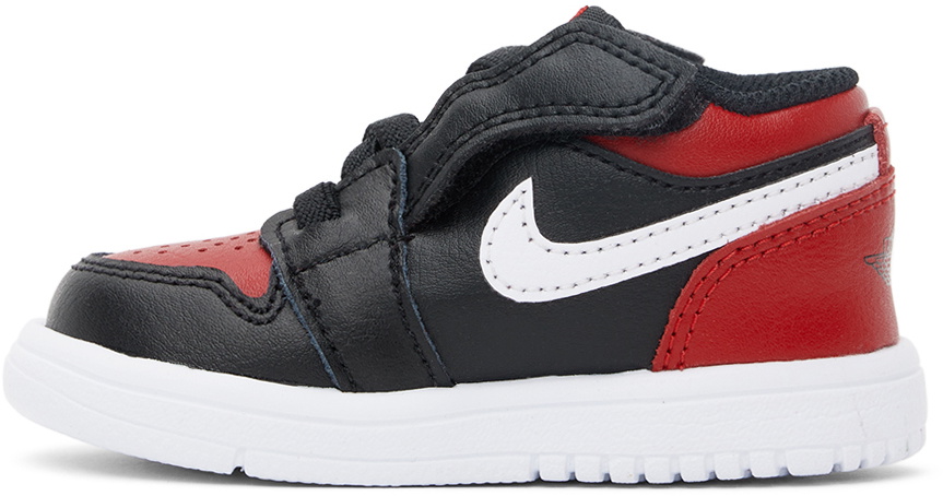 Nike Jordan Baby Black & Red Jordan 1 Low Alt Sneakers Nike Jordan Brand
