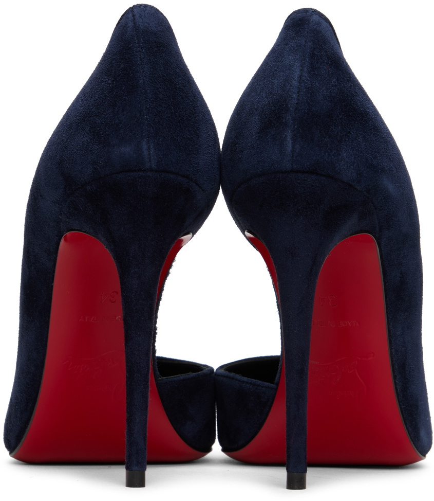 Christian Louboutin Navy Iriza Heels Christian Louboutin